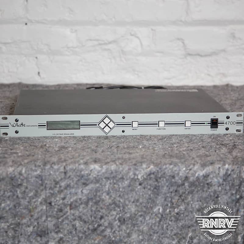 White Instruments 4700 Room Tuning PA Equalizer | Reverb