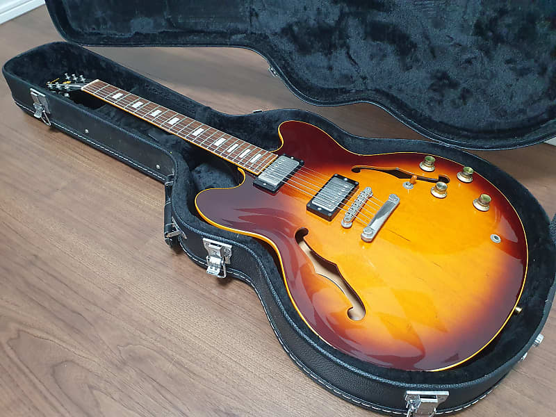 Greco SA-64-70 Super Real ES335 Sunburst SA Archtop Jazz | Reverb