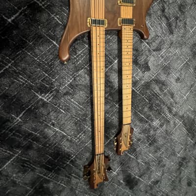 Rickenbacker Left-Handed Doubleneck 4080 Early 90's - Walnut | Reverb