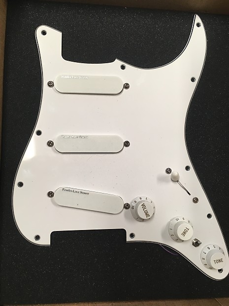 Fender Lace Sensor Silver pickups with active mid-boost TBX | Reverb