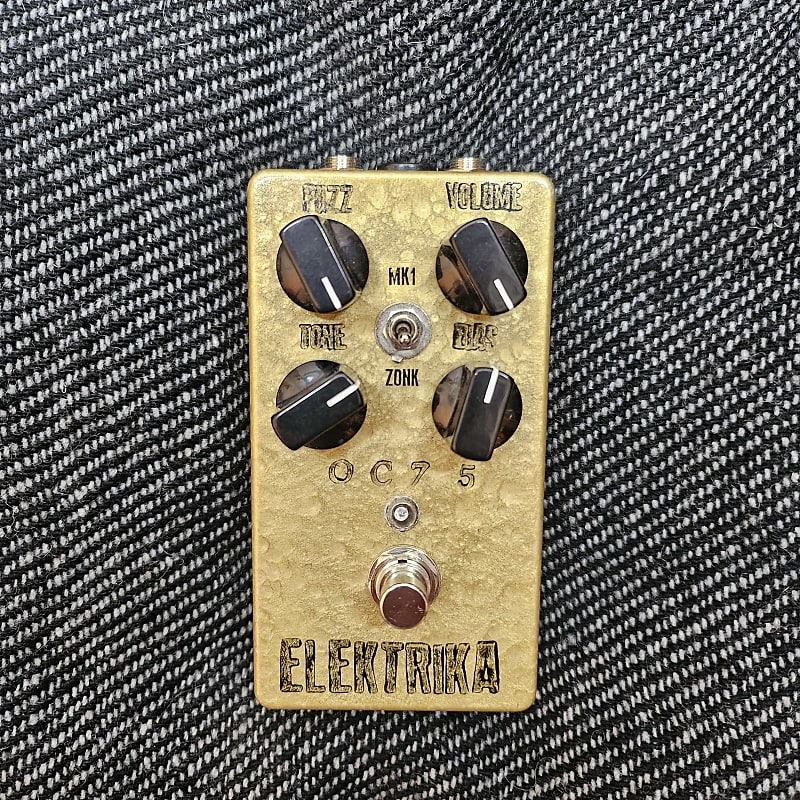 JDM "OC75 Elektrika" Pedal - Vintage Mullard "long can" OC75 | Reverb