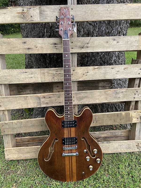 Vantage VSH 455 W A 335 w/ Gibson pickups Made in Japan | Reverb