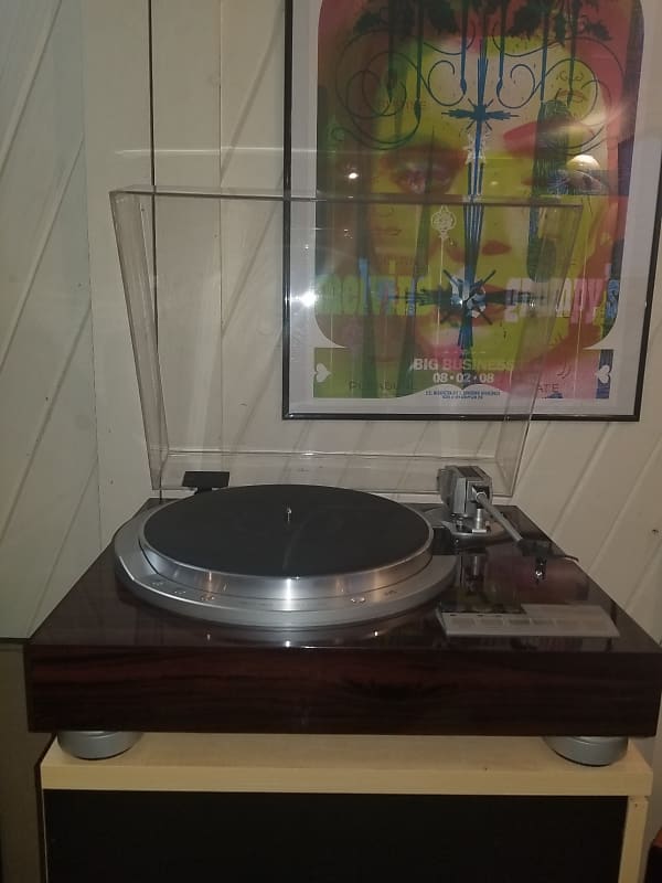 JVC QL-Y55F turntable In Box 1980s Rosewood | Reverb UK