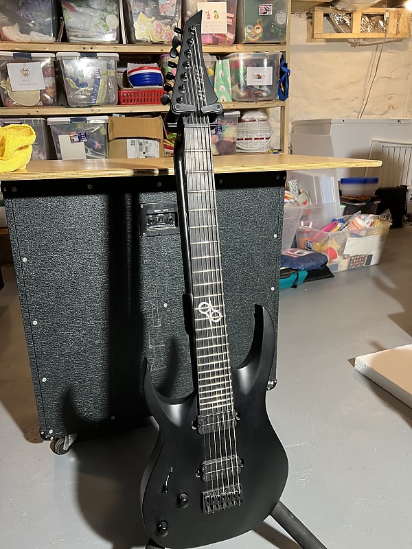 Solar Guitars A2.7C LH 2020 - Matte Black | Reverb