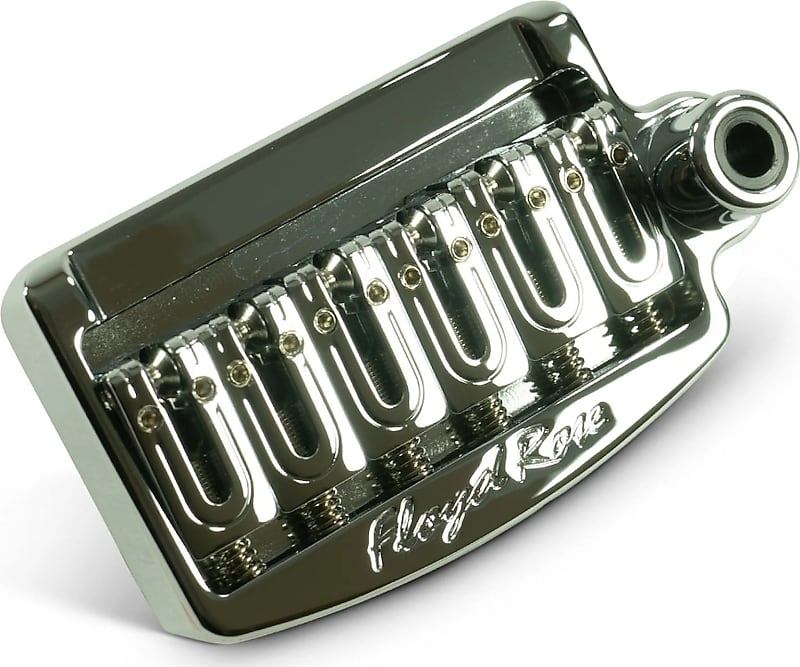 Floyd Rose Rail Tail Tremolo Wide Spacing - Chrome | Reverb