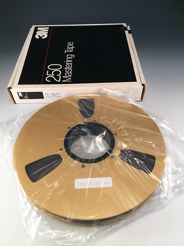 VINTAGE 3M 250 Mastering 1" Analogue NAB Reel to Reel | Reverb