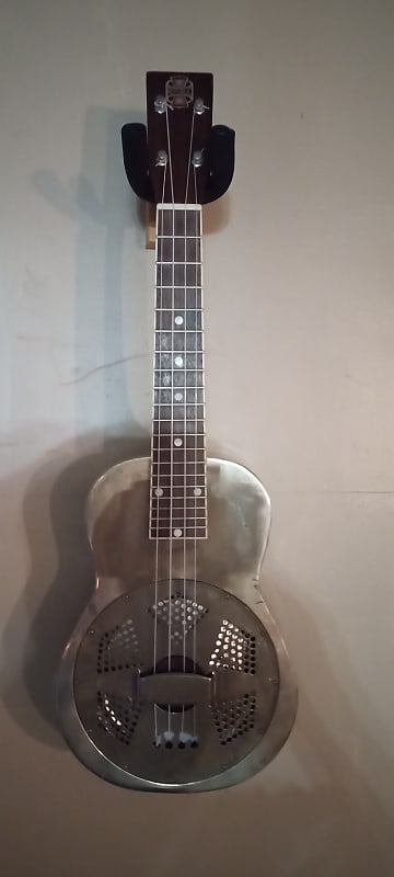 Republic Resonator ukulele. Concert size, New National cone! | Reverb