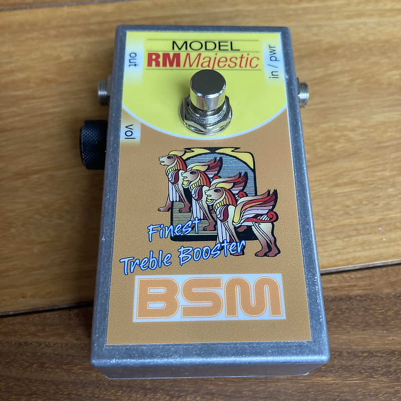 BSM RM majestic finest treble booster 2006 | Reverb