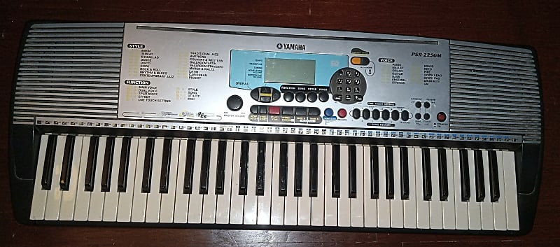 Yamaha PSR-225GM Keyboard Piano Synth Workstation MIDI w/ | Reverb