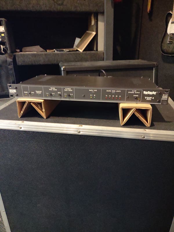 Rane Paqrat,TDIF-1 Interface 80's - Black | Reverb