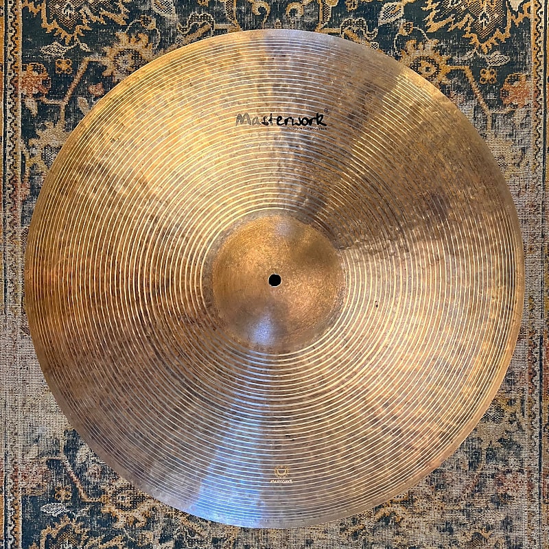 Wide Lathe Paper Thin Masterwork Prototype 22” Crash Ride | Reverb