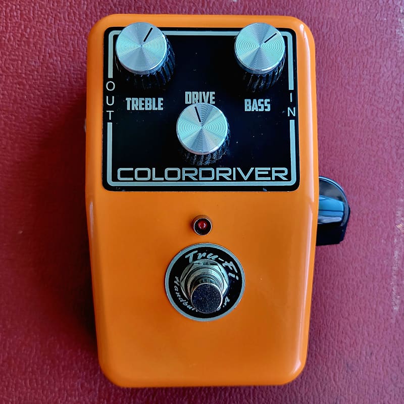 Tru-Fi Colordriver 9v Fuzz Overdrive - Orange | Reverb