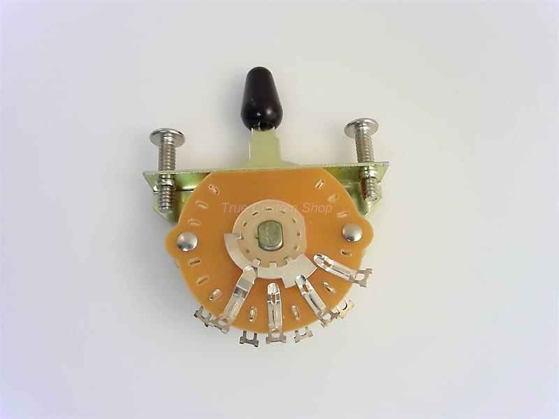 True Custom Shop® Oak Grigsby 5 Way Switch & Tips for Fender | Reverb