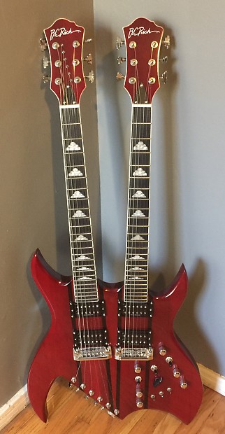 BC Rich 6/12 string double neck guitar | Reverb