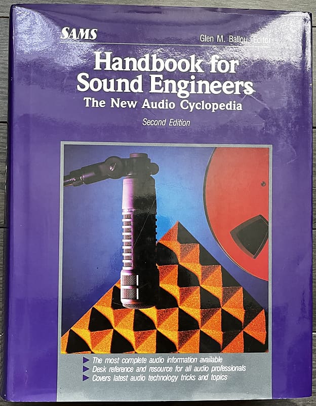 Sams Handbook for Sound Engineers - The New Audio Cyclopedia | Reverb