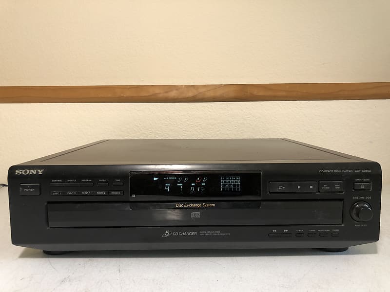 Sony CDP-C260Z CD Changer 5 Compact Disc Player HiFi Stereo | Reverb