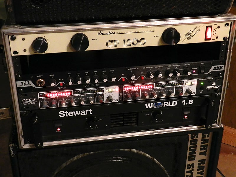 BBE 383 Rackmount Bass Preamp 6-Band EQ Compressor Crossover | Reverb