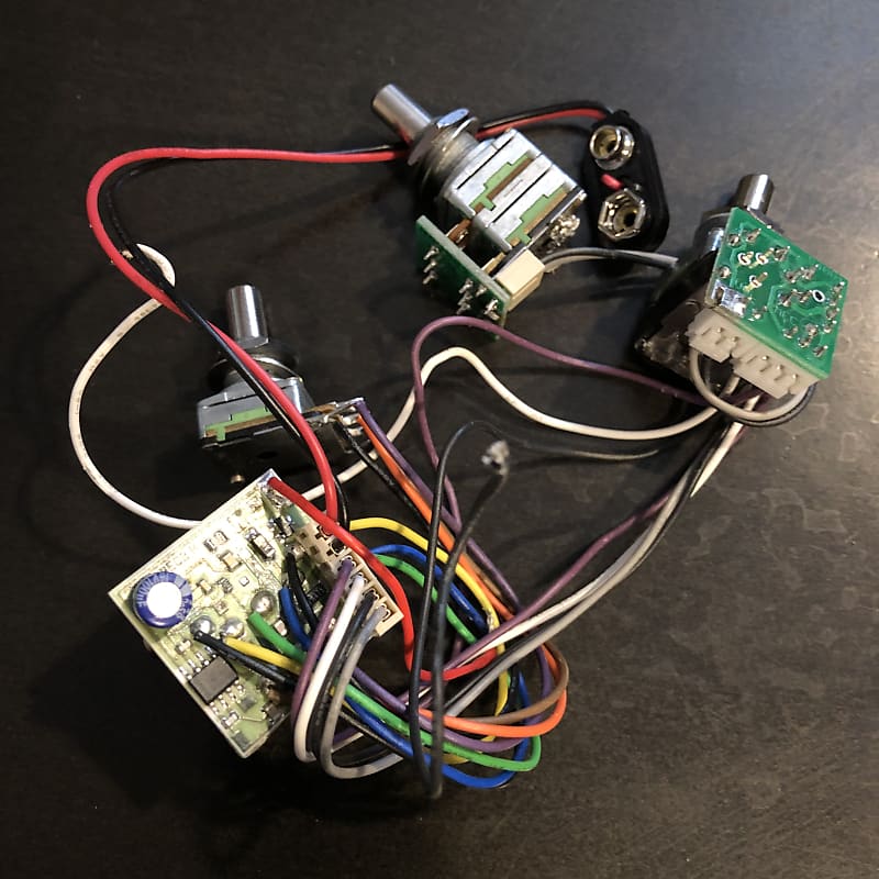 Warwick MEC BEC-II 2-band Onboard Bass Preamp PRE-WIRED | Reverb