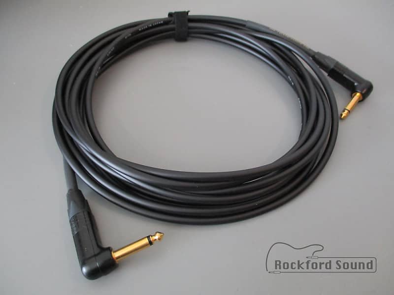 Canare GS-6 Guitar Cable | 6 FT | Right to Right Gold | Reverb UK