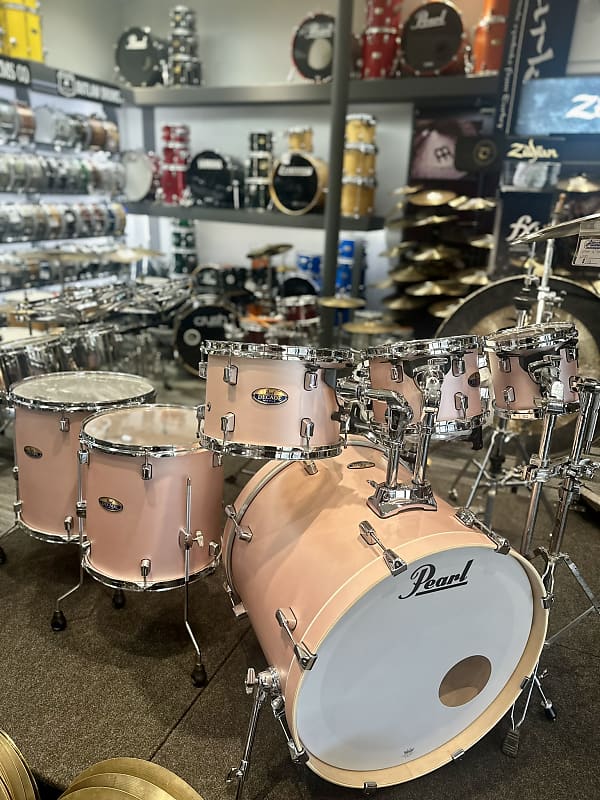 Pearl Decade Maple 7-Piece 2023 - Rose Mirage | Reverb