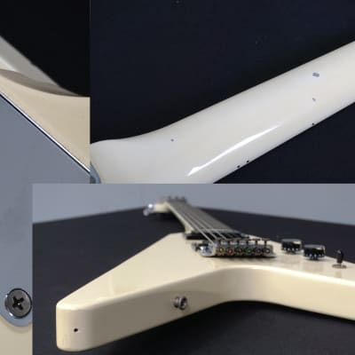 Fernandes The Function BSV-60 Flying V Early - Mid 80's Ivory | Reverb