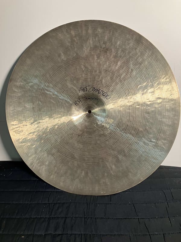 Spizzichino 22" Ride (1990-2009) Signed by Matt Chamberlain | Reverb