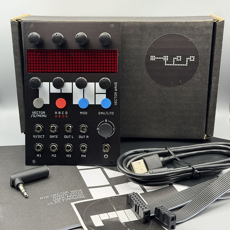 RYK Vector Wave FM Synth Voice - Black | Reverb