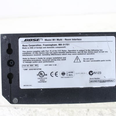 Bose Multi Room Interface M1 | Reverb