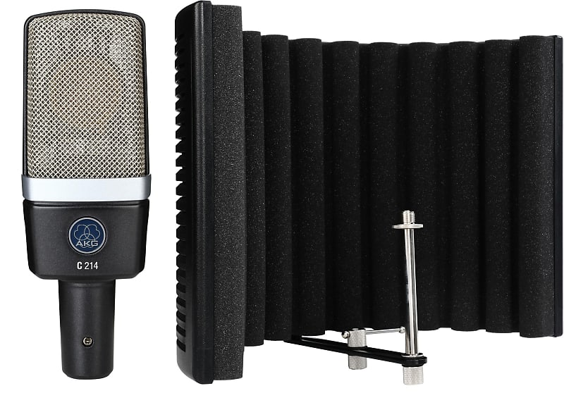AKG C214 Large-diaphragm Condenser Microphone Bundle with sE | Reverb
