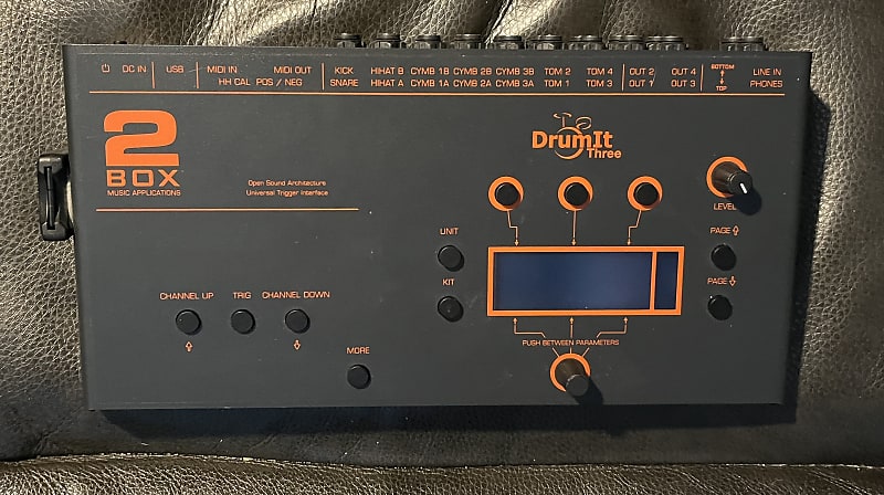 2Box Drumit 3 - Black & Orange | Reverb