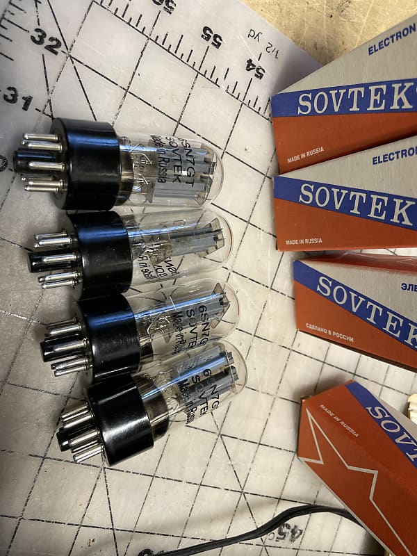 Pair of Sovtek 6SN7GT NOS tubes | Reverb