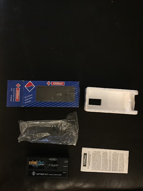 Wittner GT3 Quartz Guitar Tuner | Reverb