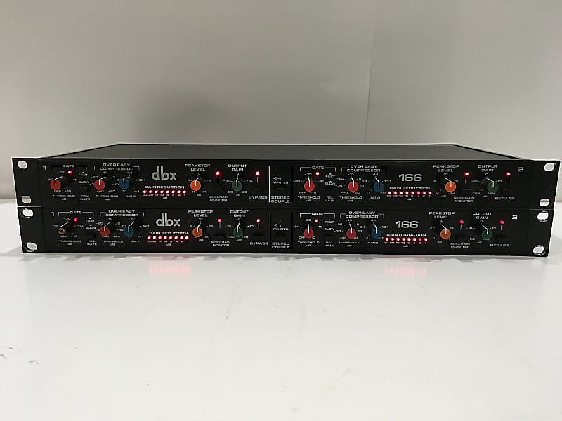 dbx Two Vintage 166 2-Channel Dynamics Processor | Reverb