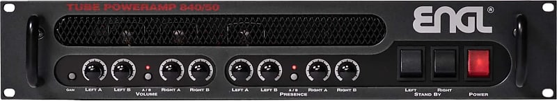 ENGL Amplifiers Poweramp 50/50 E840 Rackmount Power Amplifier | Reverb
