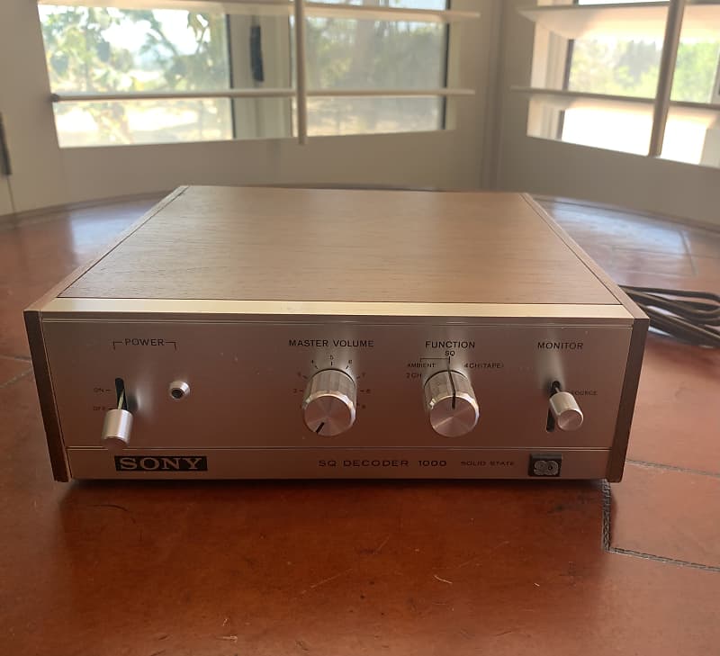 Sony SQ DECODER 1000 | Reverb