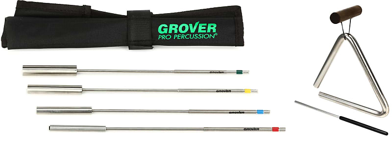 Grover Pro Percussion Standard Tubular 4-piece Triangle | Reverb