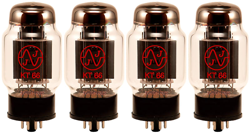 JJ Electronic KT66 Matched Quad | Reverb