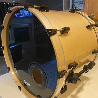 Pearl Masters custom maple 22"x18" limited edition bass drum, | Reverb