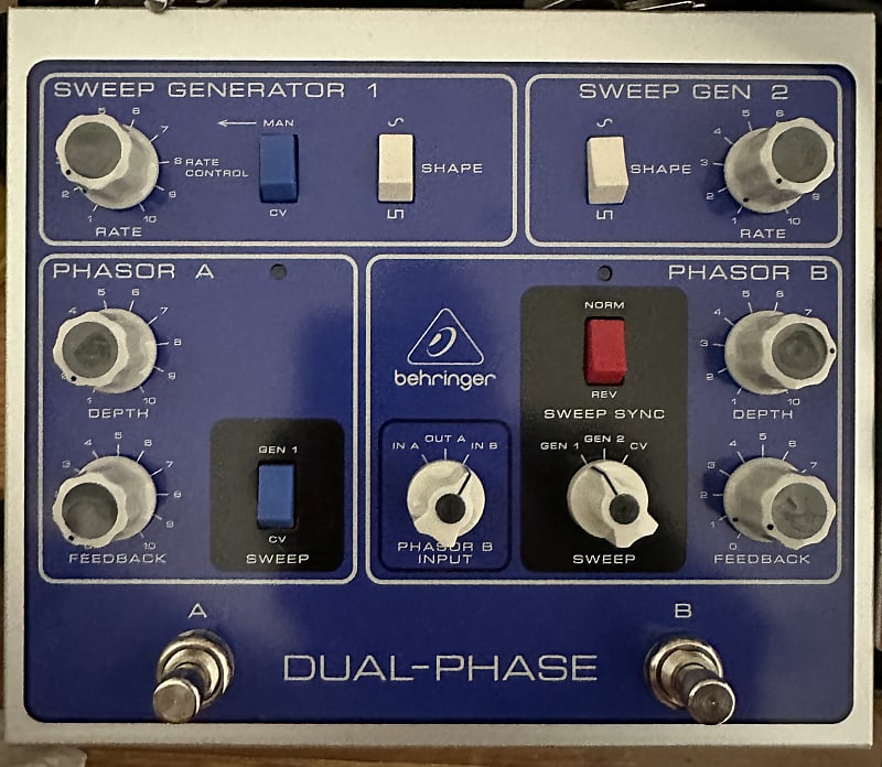 Behringer Dual-Phase Analogue Phase Shifter | Reverb