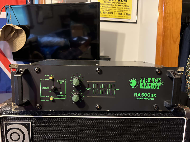 Trace Elliot RA500SX Rackable Power Amplifier Mid 90s ~ | Reverb