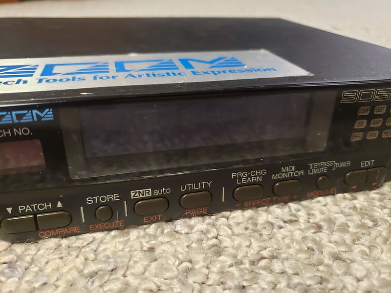 Vintage 90s Zoom 9050 Advanced Instrument Multi Effect | Reverb