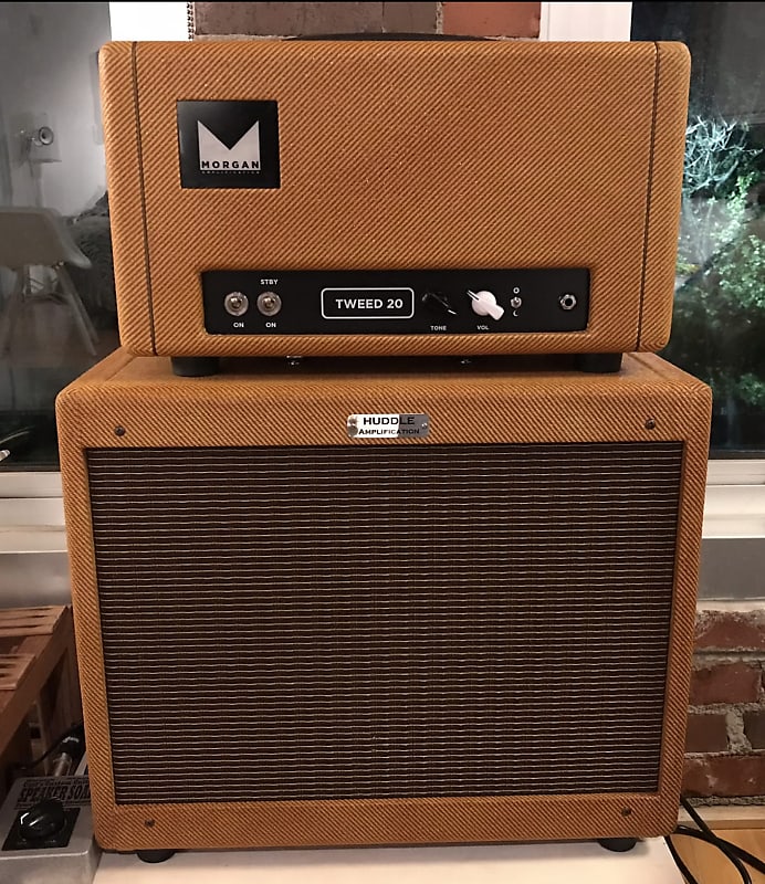 Morgan Amplification Tweed 20 - 20 Watt Guitar Amplifier Head | Reverb