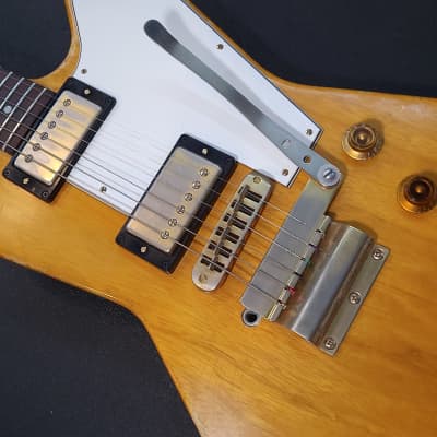 Gibson Allen Collins Korina Explorer, 1 of 38, Murphy Aged, | Reverb