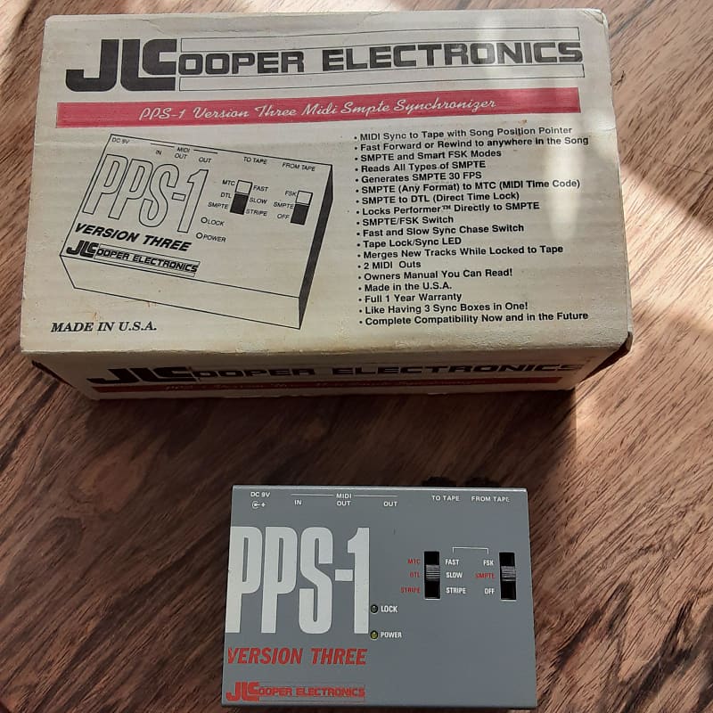 JL Cooper PPS-1 Version Three - MIDI/SMPTE Synchronizer | Reverb