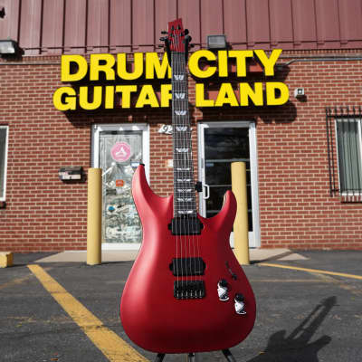 Schecter DIAMOND SERIES SLS C-1 Custom Racing Red 6-String | Reverb