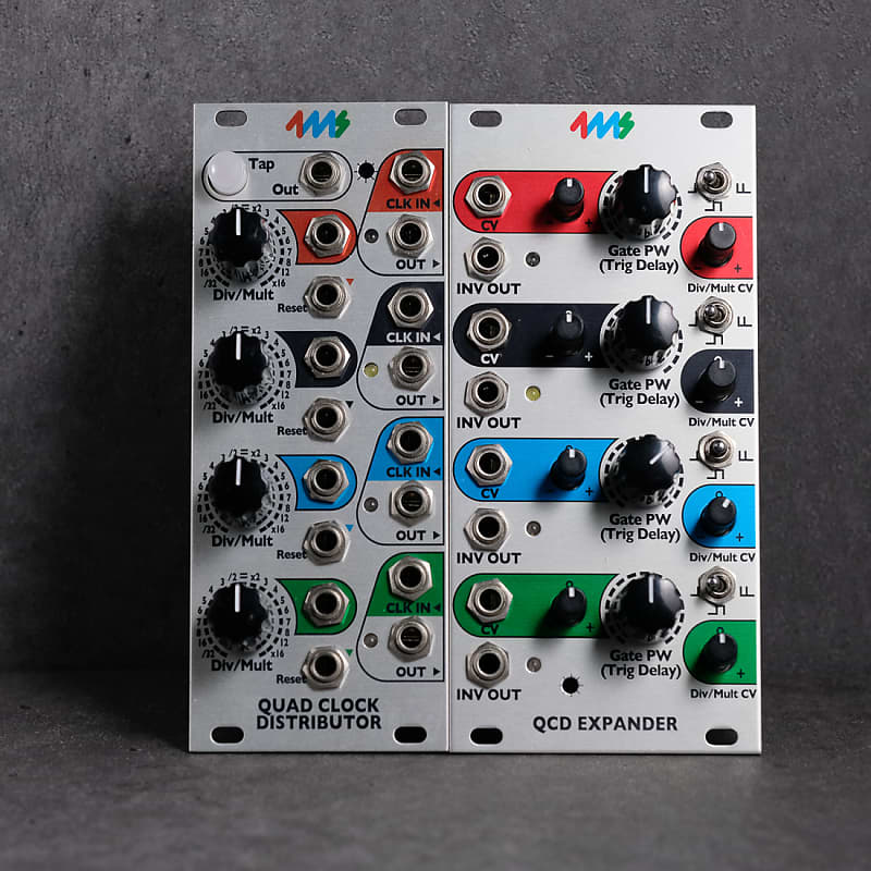 4ms Company - QCD Quad Clock Distributor + QCD Expander | Reverb