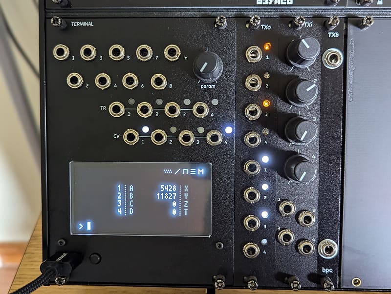 Monome Teletype | TXo | TXi | TXb Combo | Reverb