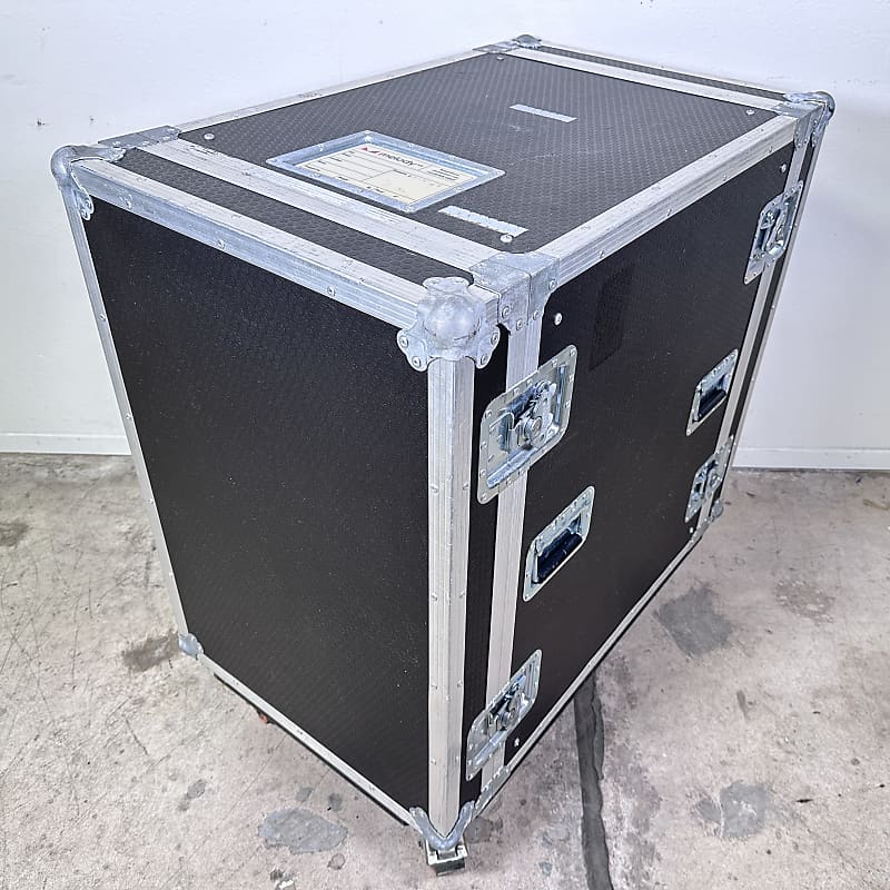 Dragon Cases 16U Shock Mounted Rolling Rack Case | Reverb