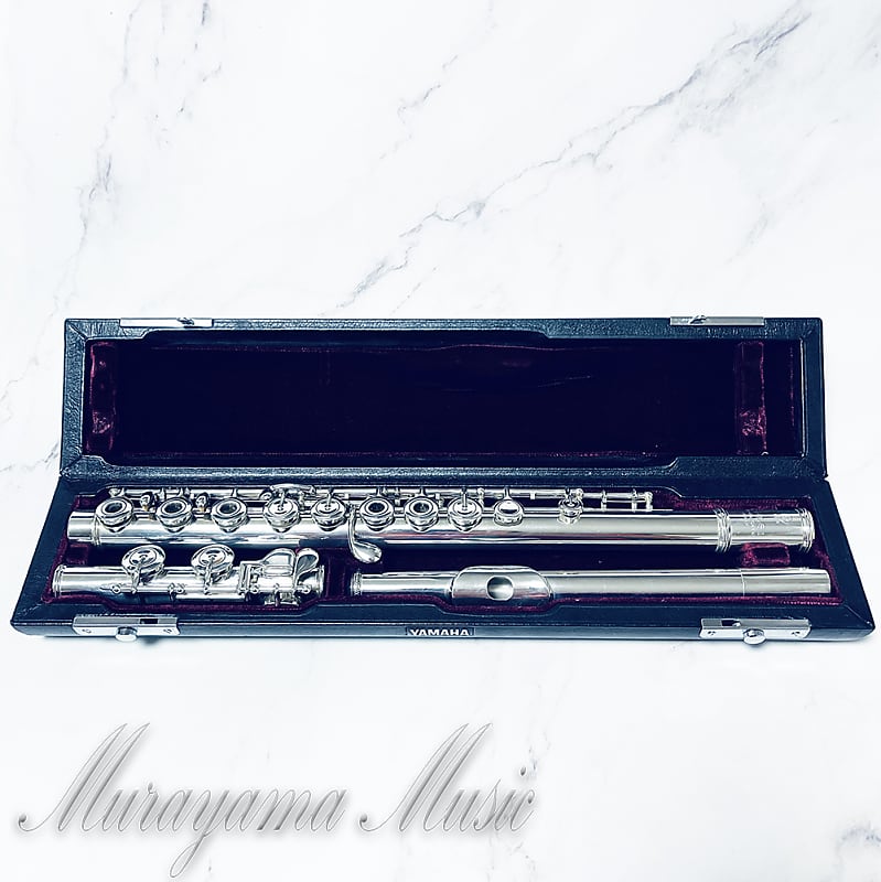 YAMAHA YFL-61 All Silver Model (actual yfl-787) | Reverb