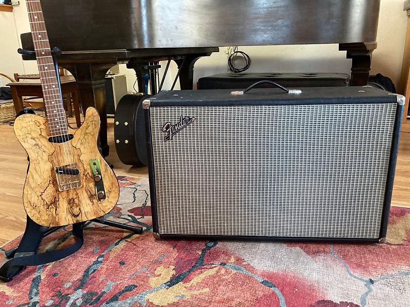 Fender Bandmaster 1965 2x12 Speaker Cabinet | Reverb